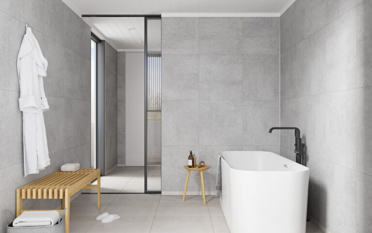 Baderomsplater fra Smartpanel WetWall gjør det enkelt å fornye badet ...